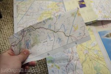 Map Paper Strip Heart Tutorial - unOriginal Mom