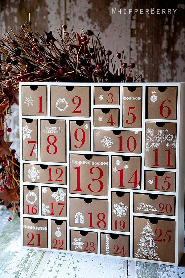 Silhouette Shadow Box Advent Calendar UnOriginal Mom
