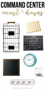 How to Create a Command Center That Works for Your Family - unOriginal Mom