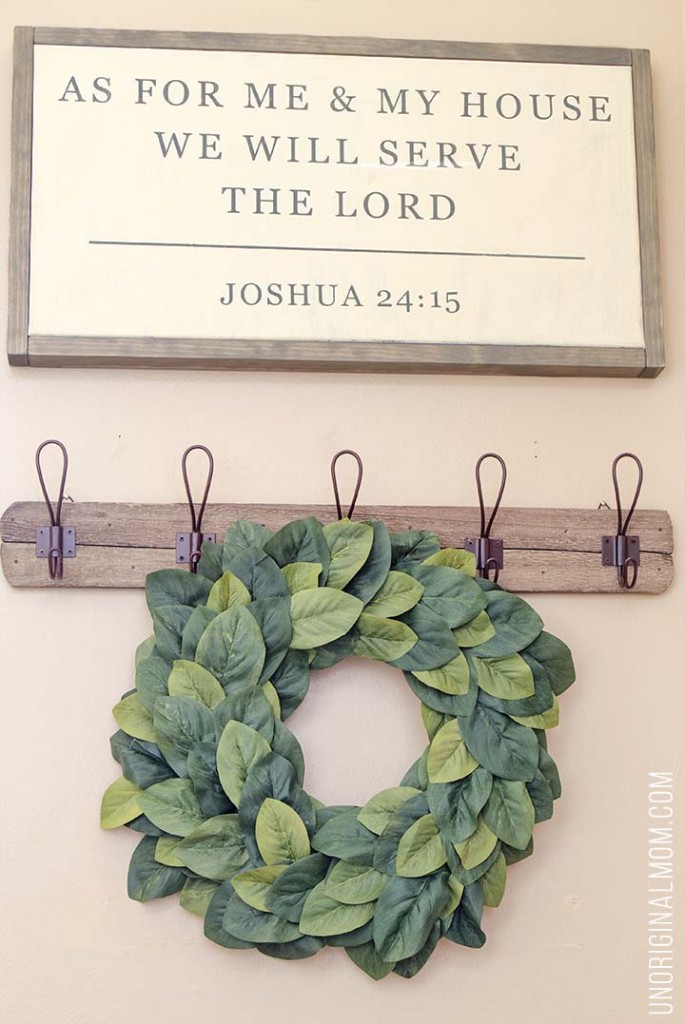 DIY Farmhouse Magnolia Wreath - unOriginal Mom