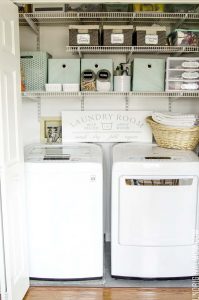 Multi-Purpose Laundry Closet Organization Solutions - unOriginal Mom