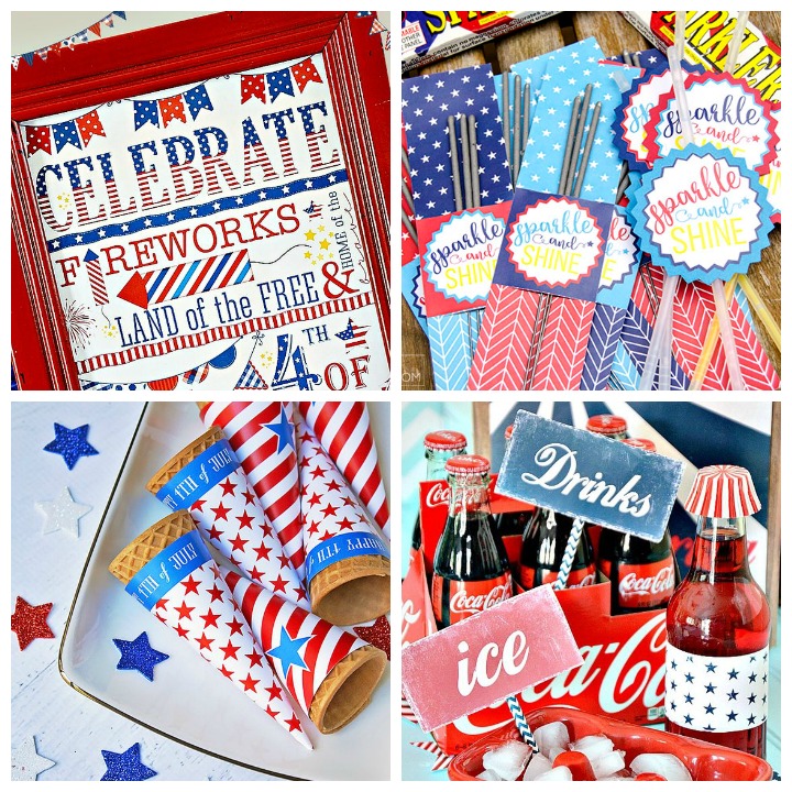 15 Free 4th of July Party Printables - unOriginal Mom