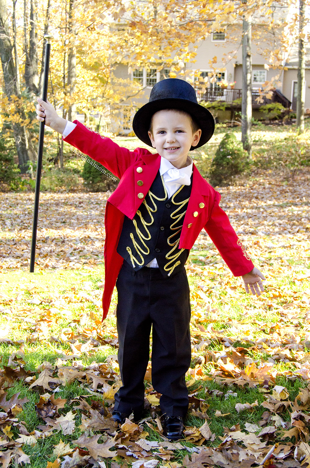 Showman Costume Kids Child's Showman Costume Set - Sequin Tailcoat, Top ...